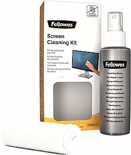 ספרי לניקוי מסכים Fellowes Tablet and e-Reader Cleaning Kit, ספריי ...