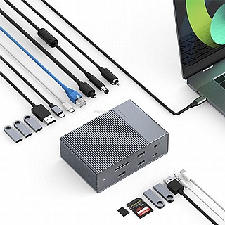 תחנת עגינה Apple HyperDrive GEN2 Thunderbolt 3 Dock,CMP00036