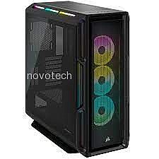 מארז מחשב Corsair iCUE 5000T RGB Temperered Glass Mid-Tower Black CC-9011230-WW