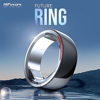 טבעת חכמה HiFuture FUTURE RING , SMART RING , טבעת חכמה לניטור מידע על פעולות הגוף , קישור פשוט ...