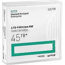 קלטת גיבוי HPE LTO-9 Ultrium 45TB RW Data Cartridge Q2079A,