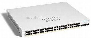 מתג חכם CISCO CBS220-48P-4G-EU 48 PORT POE GIGA