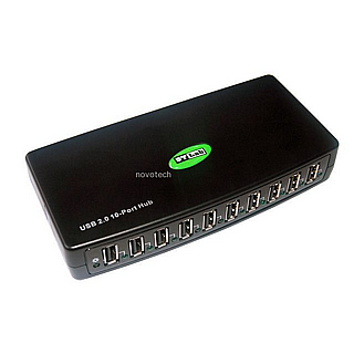 מפצל ST LAB U-501 USB 2.0 10-Port Hub