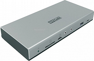 תחנת עגינה כולל קורא כרטיסים STLab U-2460 USB 3.2 Type-C,