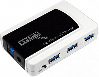 רכזת מפצל USB 3.0 כולל 7 יציאות STLab U-871