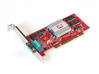 כרטיס מסך ATI RAGE 128VR videocard , 32MB PCI Version , 1x VGA output,