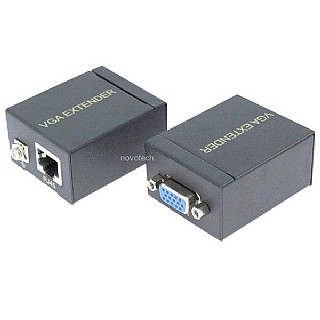 מרחיק VGA דרך חיבור RJ45 עד 60 מטר VGA-EXT-60המאריך האיכותי של חיבור ...