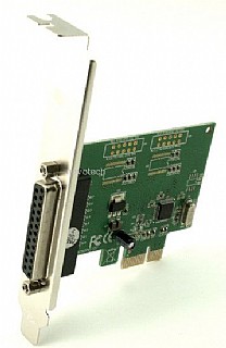 כרטיס הרחבה PCI-E איכותי בעל חיבור Parallel