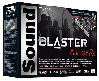 כרטיס קול Creative Sound Blaster Audigy RX 7.1 PCI Express 70SB155000001