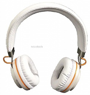 אוזניות סטריאו Miracase MBTOE70 Bluetooth - צבע לבן/כתום אוזניות בלוטות' סטיראו איכותיות מבית ...