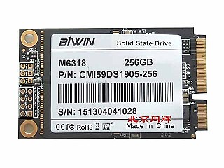 דיסק קשיח Biwin-ssd M6314 mSATA Internal SSD Flash Drive 256GB
