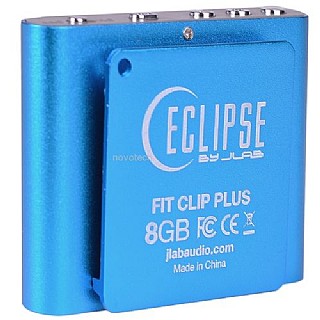 נגן Eclipse Fit Clip Plus BL 8GB MP3 USB 2.0 Digital Music/Video Player ...