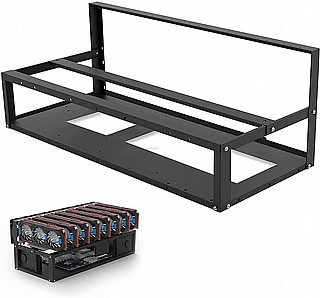 מערכת מיינינג מושלמת לכריית מטבעות עם לוח BIOSTAR TA320-BTC Mining ...