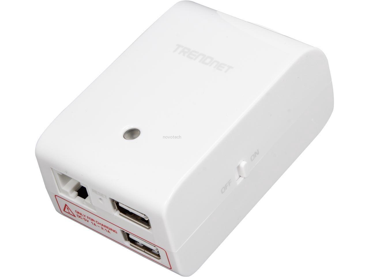 נתב אלחוטי TRENDnet N150 Wireless Travel Router TEW-714TRU