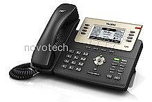 טלפון קווי Yealink SIP-T27G מסך בגודל 3.66 אינץ’ LCD גרפי 240×120 פיקסל ...