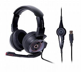 אוזניות גיימרים מבית AverMedia AverMedia SonicWave 7.1 GH337 Gaming ...