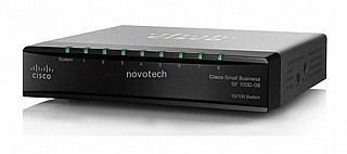 מתג Cisco 8 Port 10/100 Desktop SF110D-08-EU , נובוטק , LOTUS , IITTALA ...